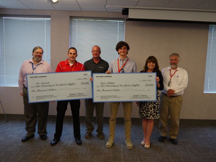 Northrop Grumman Awards Engineering Scholarships to Two Students from Western New York ...
